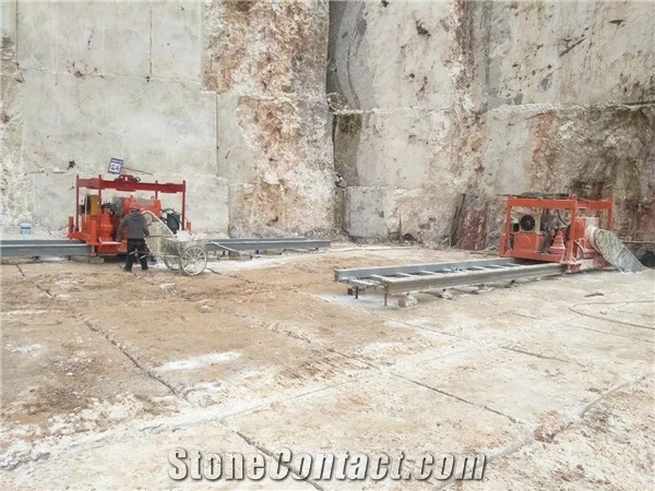 Rail Type Chain Saw Machine for Marble Quarry from China - StoneContact.com
