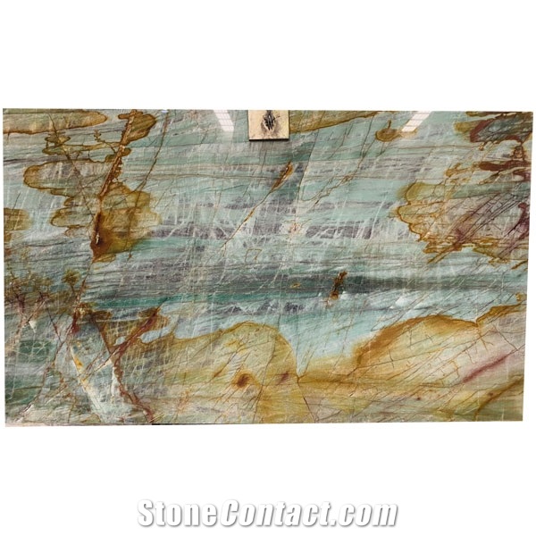 Green Polished Ibere Sauipe Quartzite Bathroom Wall Tile from China ...