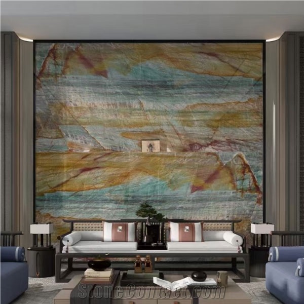 Green Polished Ibere Sauipe Quartzite Bathroom Wall Tile from China ...