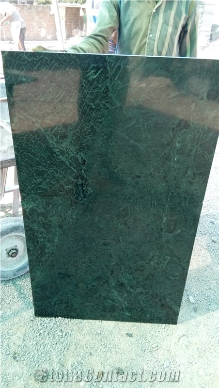 Indian Green Marble Tiles from India - StoneContact.com