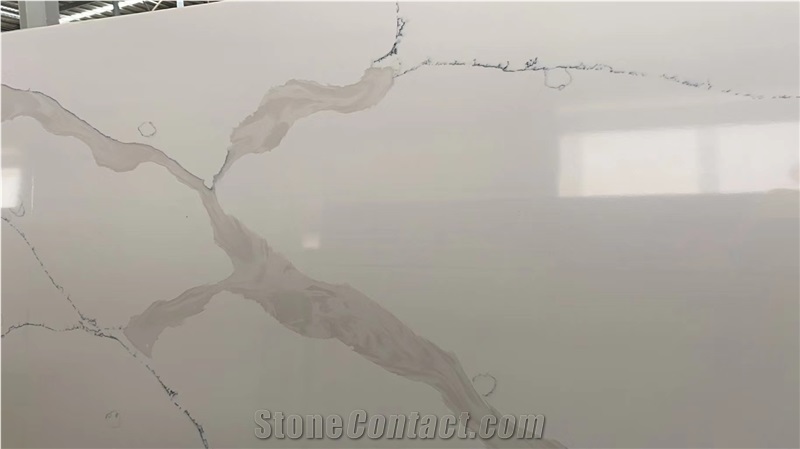 Good Choice For Quartz Slabs&Tiles Calacatta White from China ...