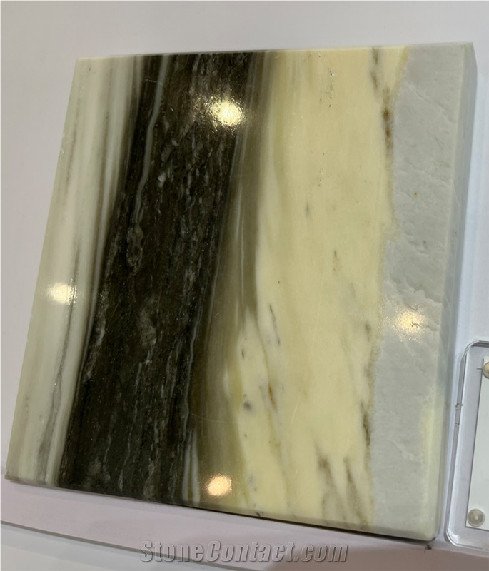 Super Special Nice Light Green Marble White Jade Vein from China ...