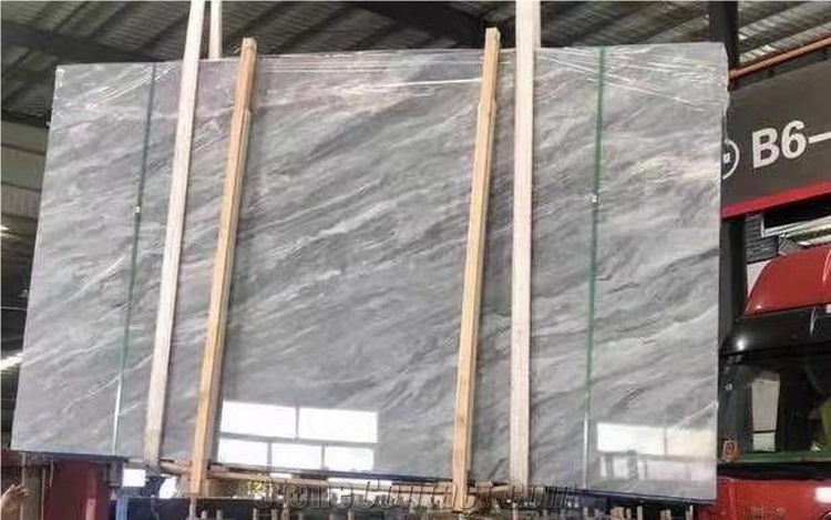 Good Quality Ice Grey Marble Slabs from China - StoneContact.com