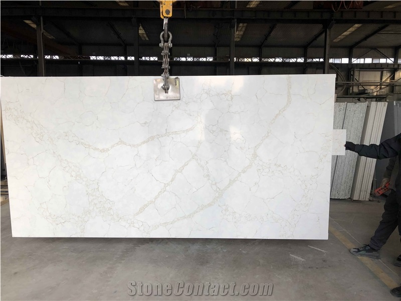 Calacatta Gold High Quality Quartz from China - StoneContact.com