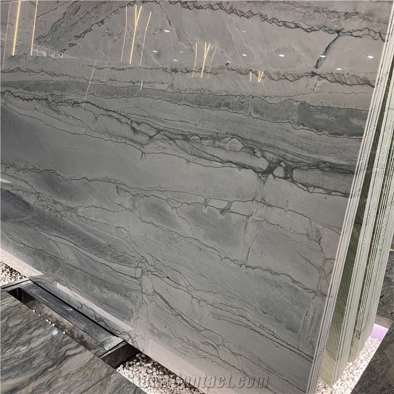 Brazil Calacatta Super White Quartzite Slabs For Home Wall from China ...