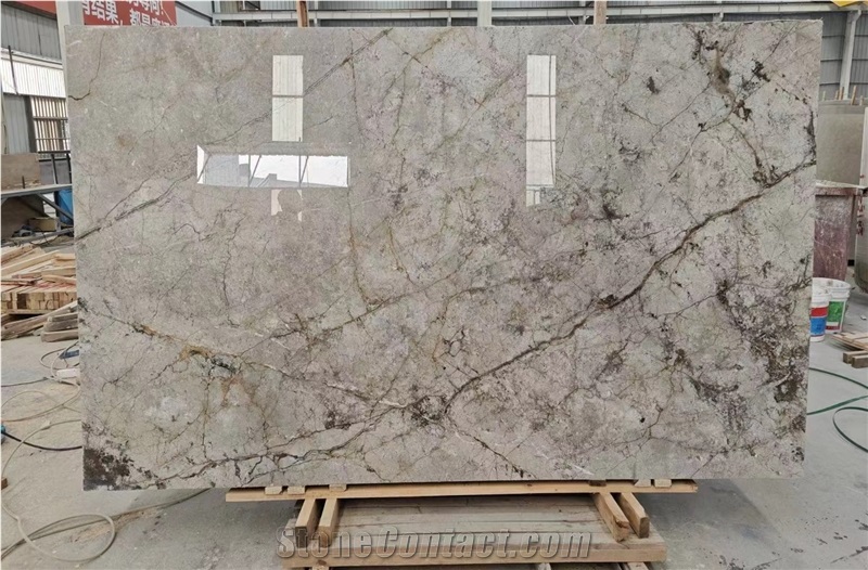 Perlato Grigio Marble Slabs from China - StoneContact.com