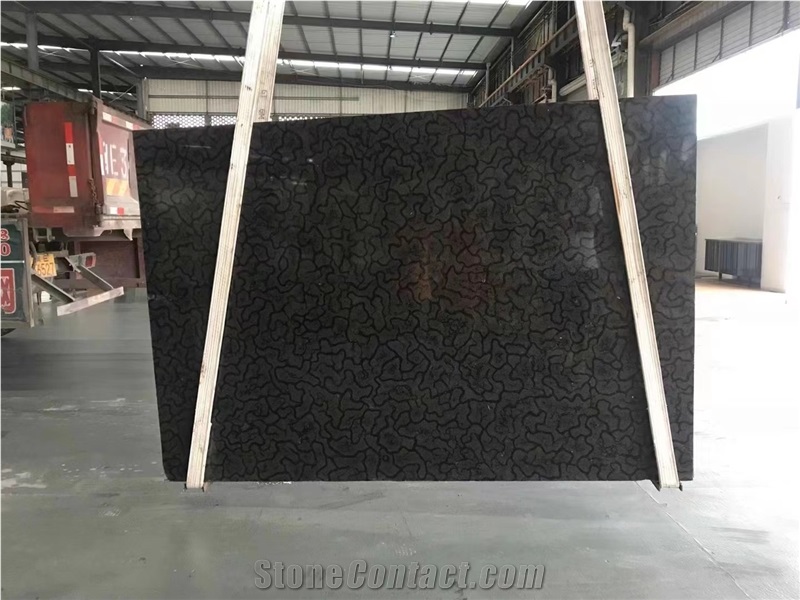 Oracle Marble Turtle Vento Marble Three Gorges Black Slab from China ...
