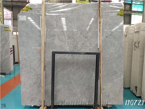 Tundra Grey Marble Castle Blue Slab from China - StoneContact.com