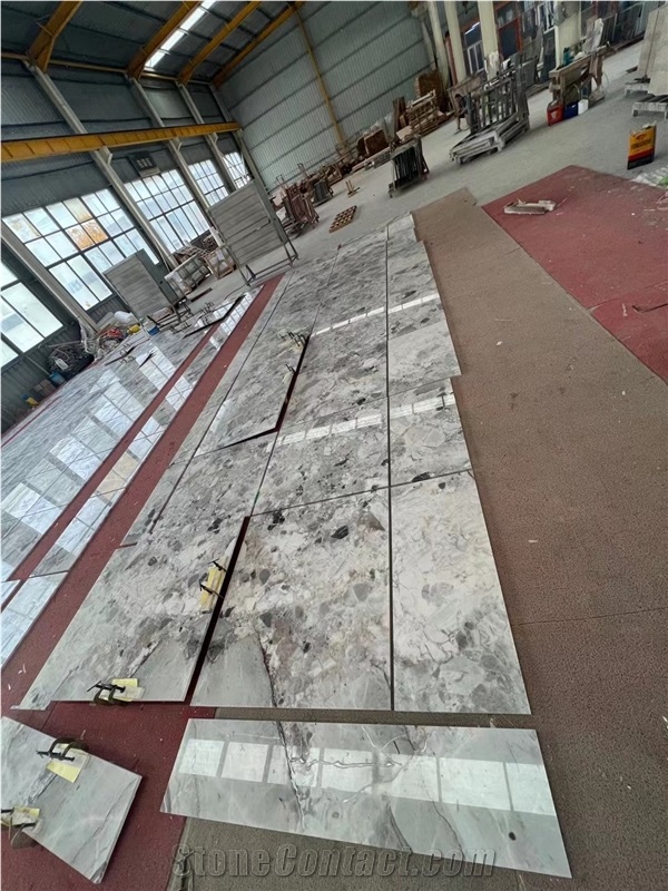 Ash Gray Marble - Panda Grey Marble Slab&Tiles For Flooring from China ...