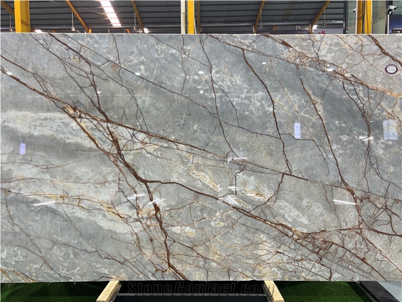Turkey Deep River Marble Slab from China - StoneContact.com