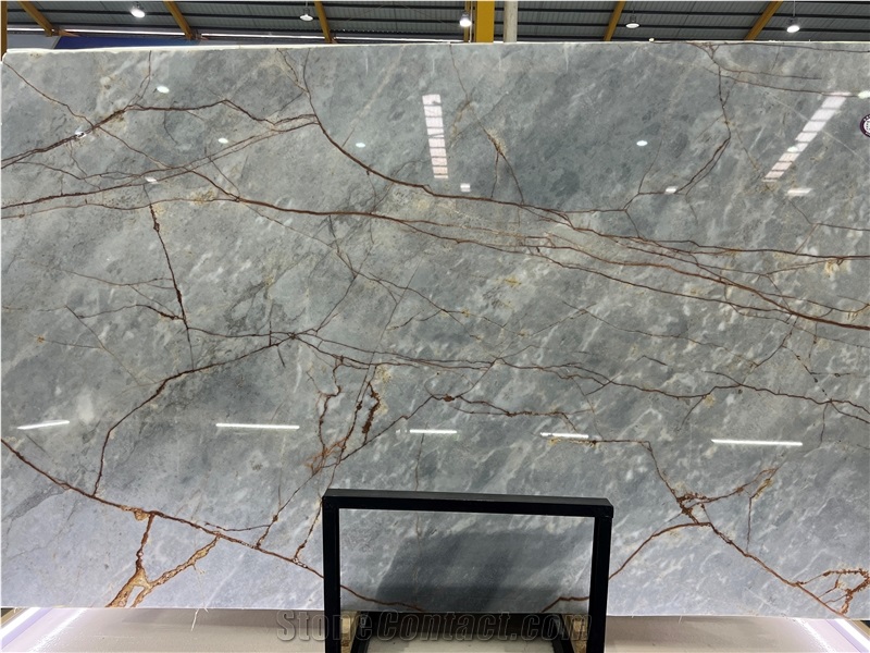 Turkey Deep River Marble Slab from China - StoneContact.com