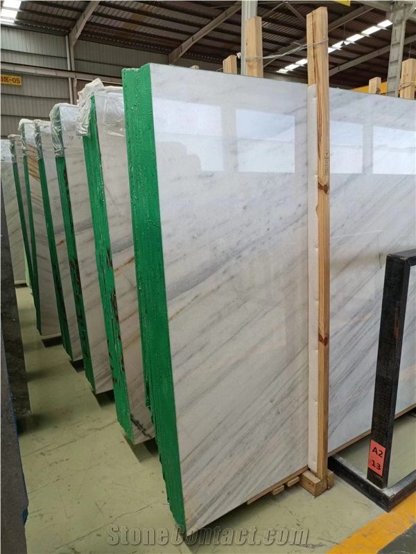 Translucent White Marble Slab Dior White from China - StoneContact.com