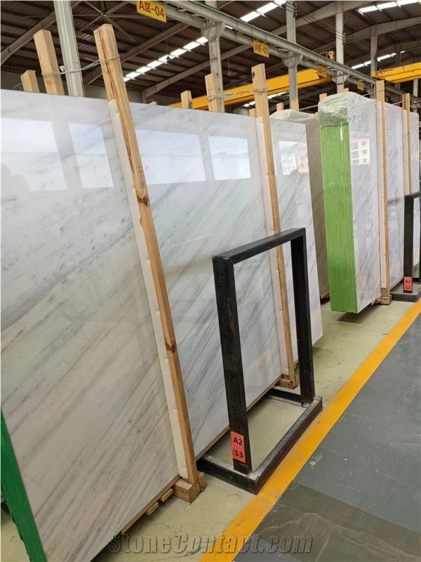 Translucent White Marble Slab Dior White from China - StoneContact.com