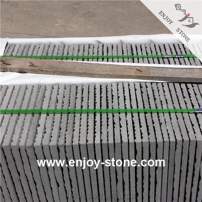 Original Half Planed Basalt Slabs For Pavers from China - StoneContact.com