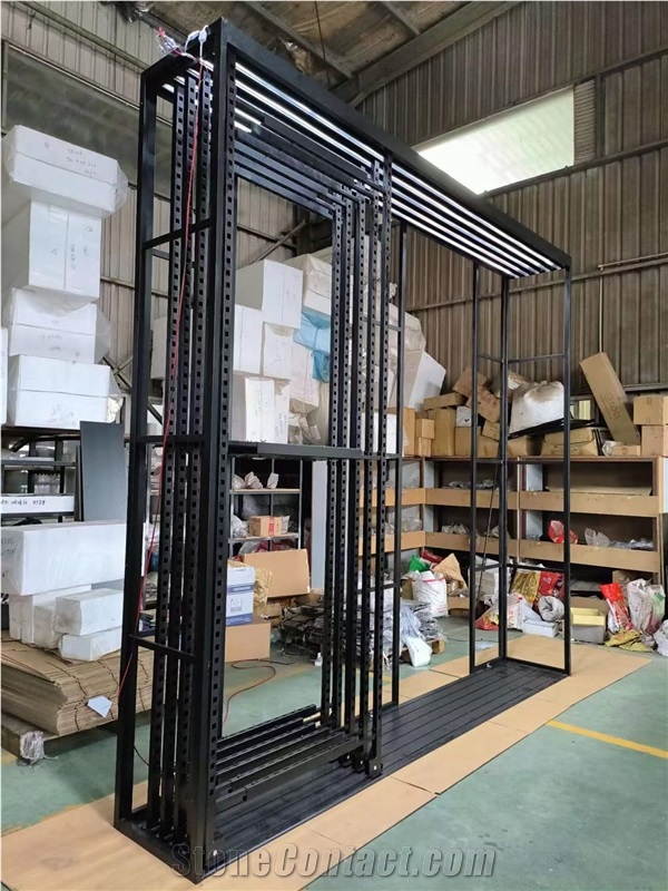 Ceramic Sliding Display Rack For Showroom from China - StoneContact.com