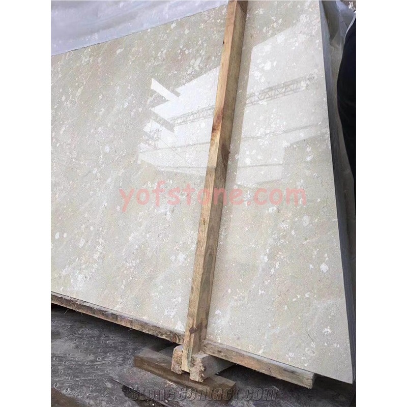 Buff Light Beige Marble Slab Tiles from China - StoneContact.com