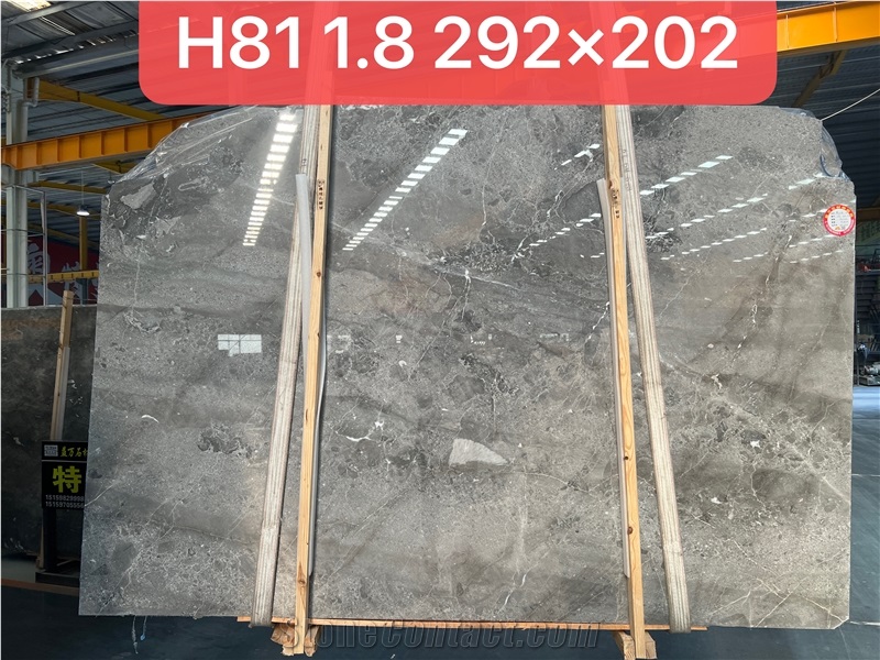 Beautiful Romantic Gray Marble Slabs from China - StoneContact.com