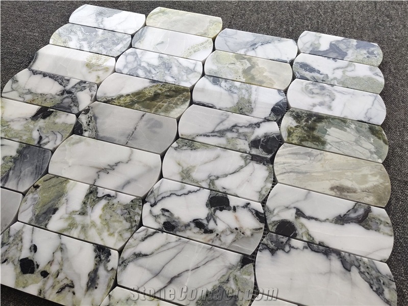 Jade Marble Mosaic Tiles from China - StoneContact.com