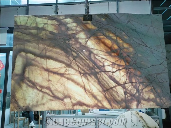 Bethany Blue Quartzite Slabs from China - StoneContact.com