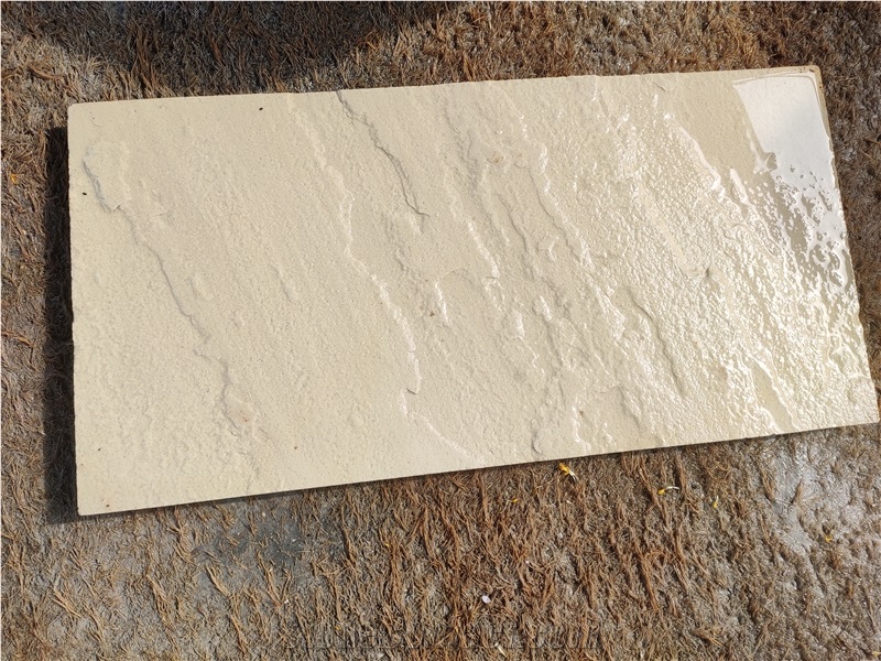 White India Sandstone Wall Cladding - StoneContact.com