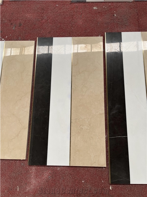 Black Marble Molding Border - StoneContact.com