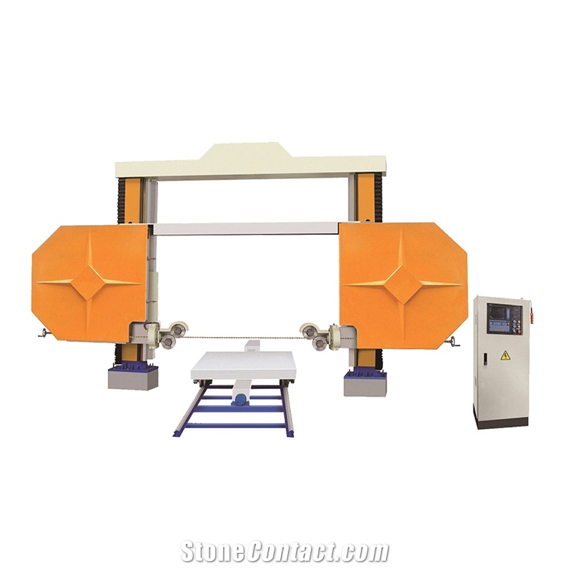 CNC Wire Saw Machine- Mono Diamond Wire Shaping And Profiling Machine ...