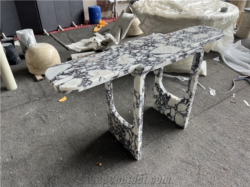 Calacatta Viola Console Table from China - StoneContact.com