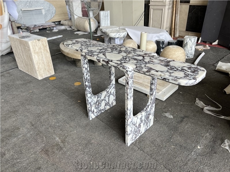 Calacatta Viola Console Table from China - StoneContact.com