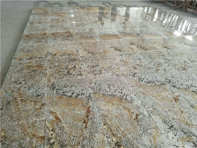 Luxury Golden Granite Phantom Wall Slabs from China - StoneContact.com