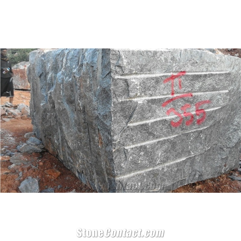 Vizag Blue Granite Blocks, India Blue Granite from India - StoneContact.com