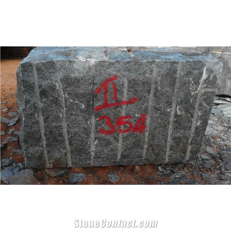 Vizag Blue Granite Blocks, India Blue Granite from India - StoneContact.com