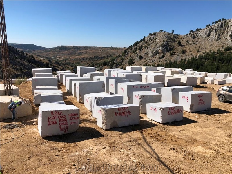 Breccia Blue Marble Blocks from Turkey - StoneContact.com