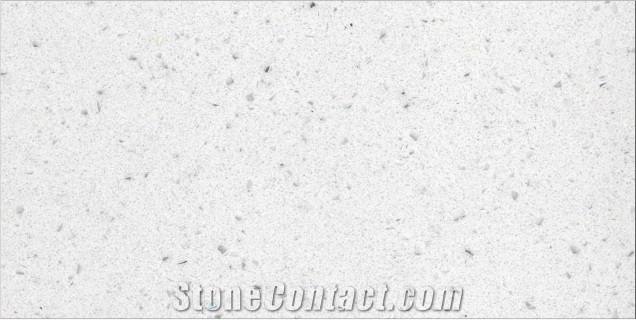 White Sky Quartz Slabs from China - StoneContact.com