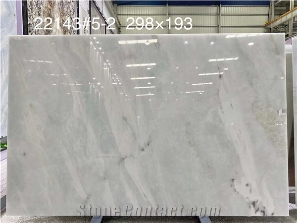 Blue Sky Marble Transparent Slabs from China - StoneContact.com