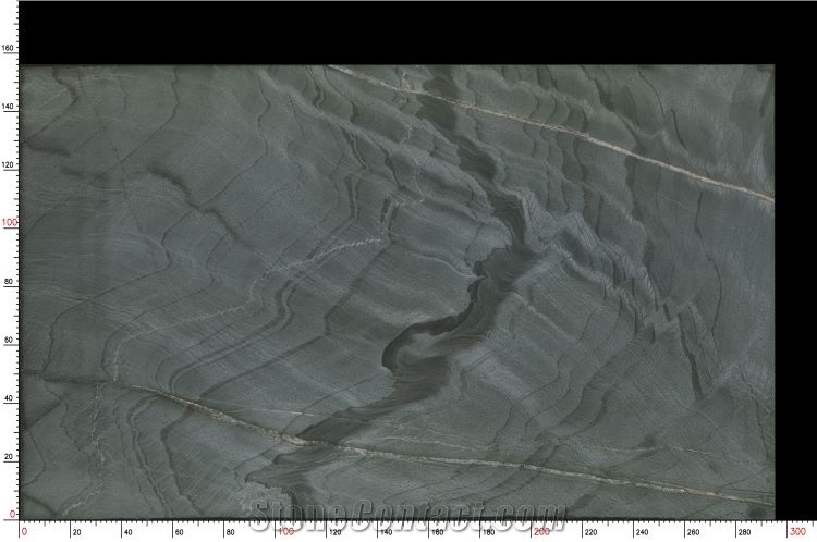 Dark Grey Quartzite With Black Veins Polished Slabs from China ...