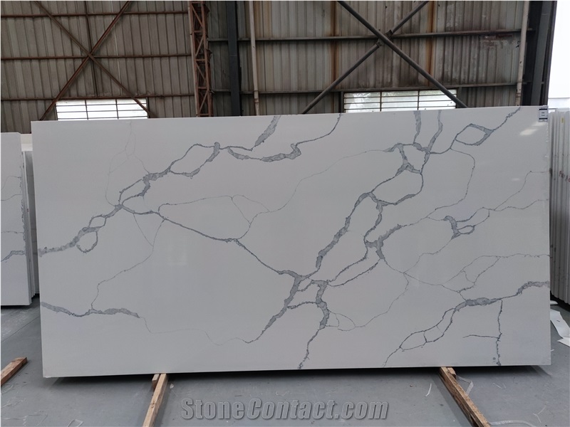 Stream Artificial Stone Quartz Slabs from China - StoneContact.com