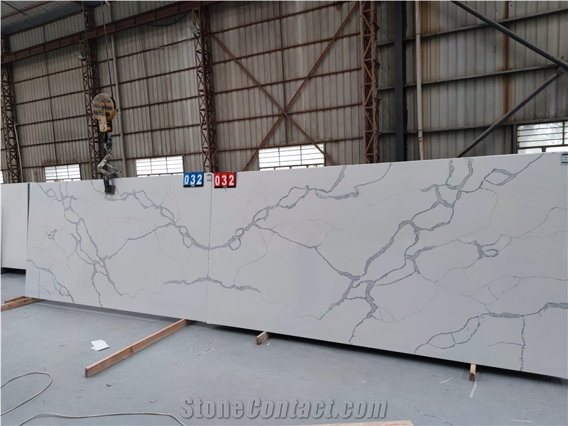 Stream Artificial Stone Quartz Slabs from China - StoneContact.com