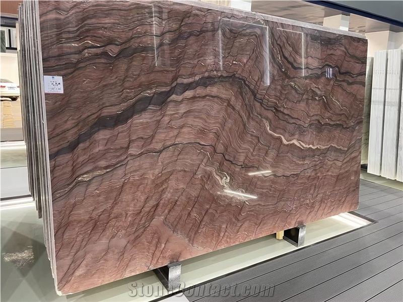 Goldtop New Quarry Natural Revolution Wave Quartzite Slabs from China ...