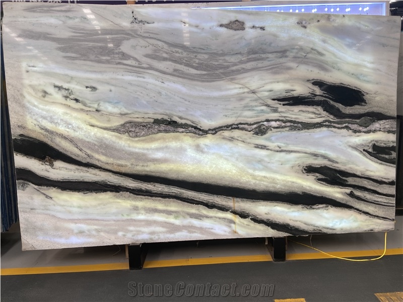 Dalmata Marble Slabs In Backlighting For Wall Decor from China ...