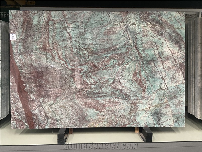 Green Quartzite Fire Tiles - StoneContact.com