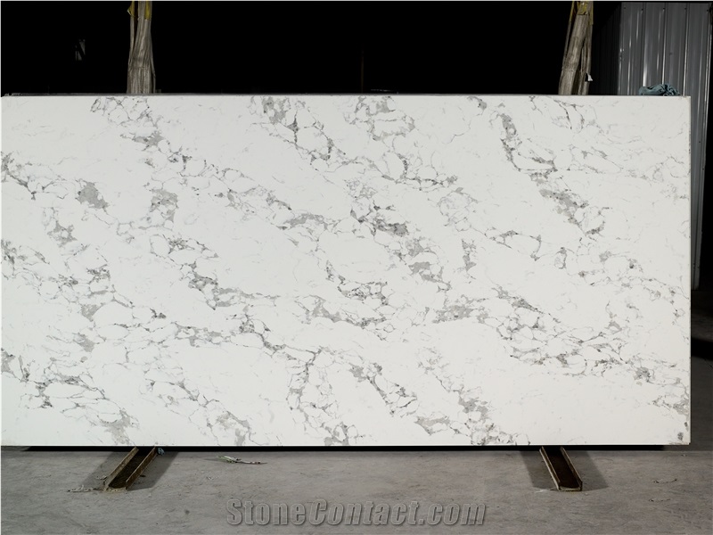 White Gray Stone Tiles - StoneContact.com