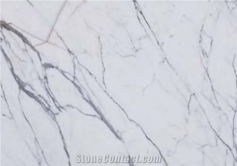 CMF 005 Statuario Marble Slabs from China - StoneContact.com