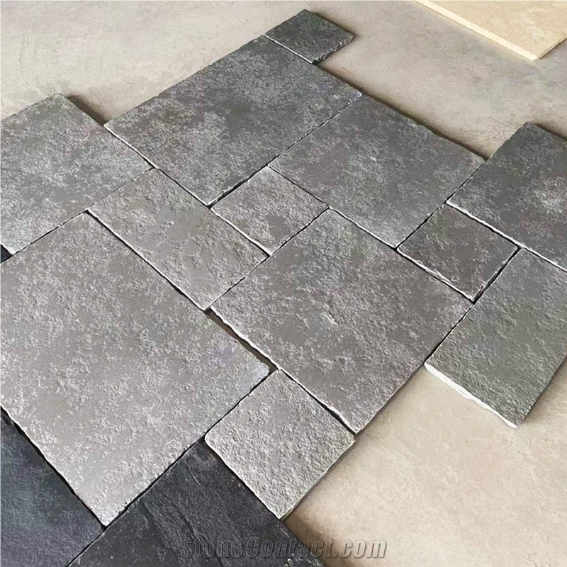 Blue Bluestone Floor Paving Tiles - StoneContact.com