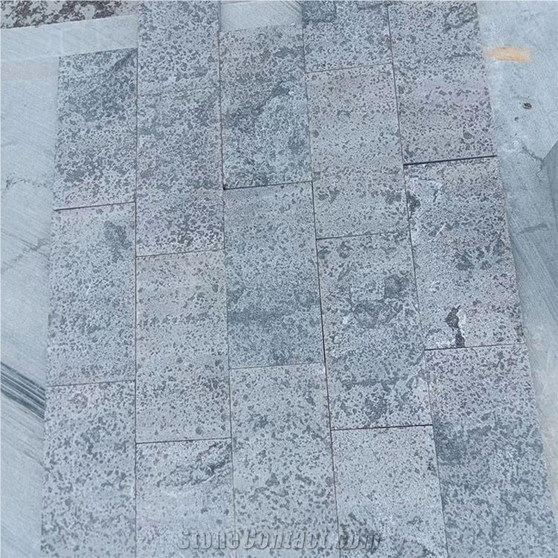 Grey Blue Limestone Floor Tiles Garden Pathway Paving Stone from China ...