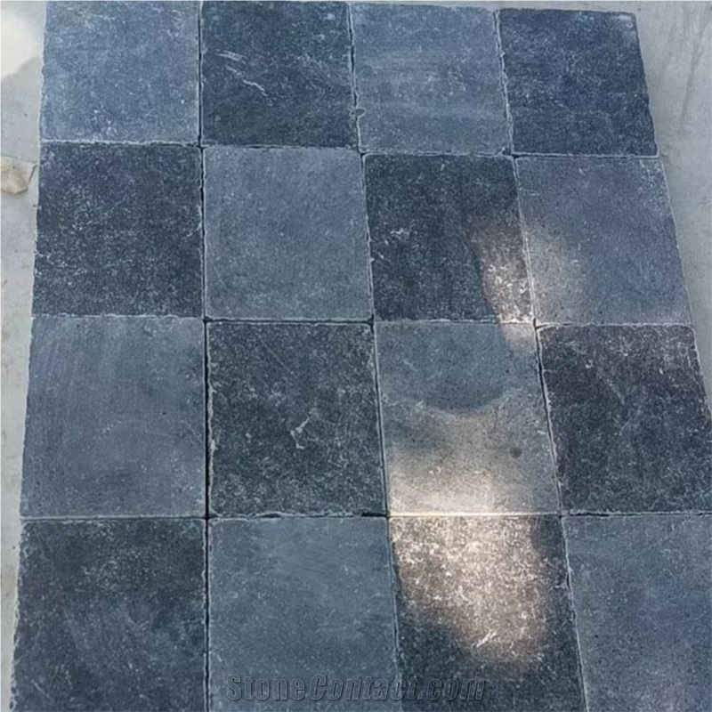 Grey Blue Limestone Floor Tiles Garden Pathway Paving Stone from China ...