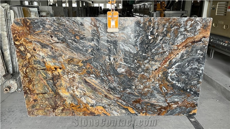 Gold Quartzite India Quartzite Slabs - Natural Stone - StoneContact.com