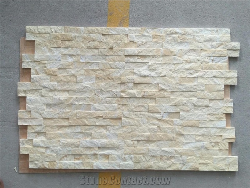 Cream Stone Wall Cladding Panels from Viet Nam - StoneContact.com