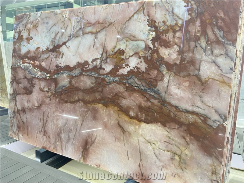 Cristallo Cosmopolitan Quartzite Slabs from China - StoneContact.com