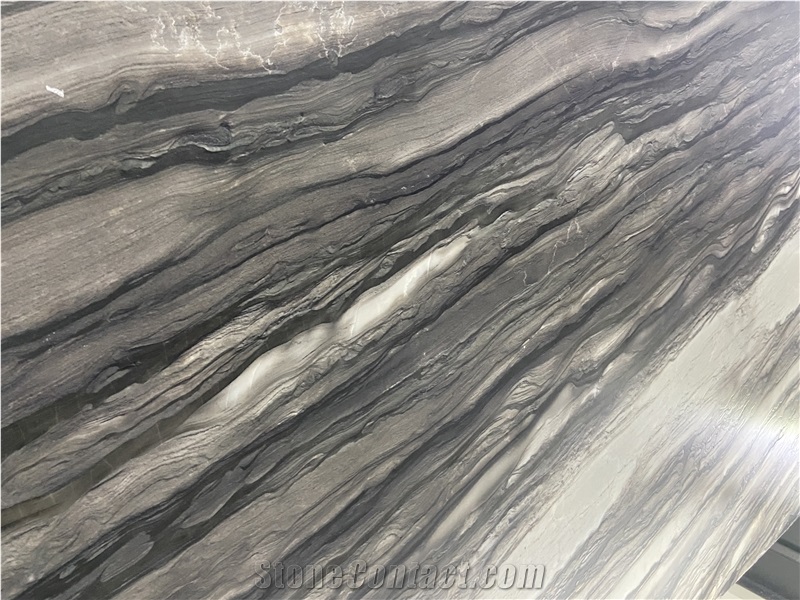 Sequoia Brown Marble Slabs Polished Surface from China - StoneContact.com