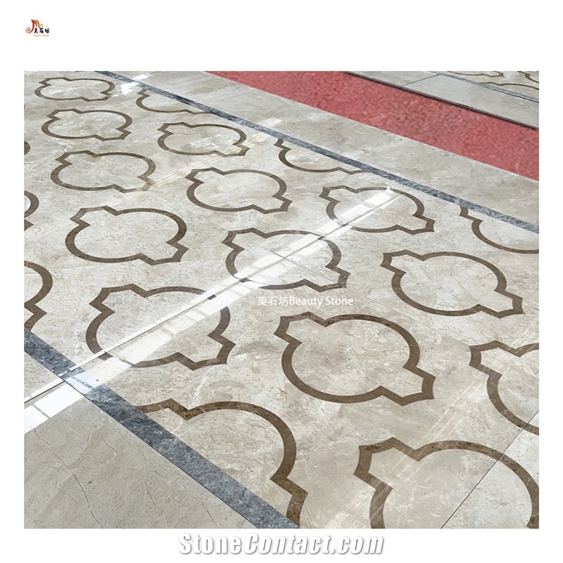 Rule Arrangement Water Jet Marble Pattern Flooring from China ...